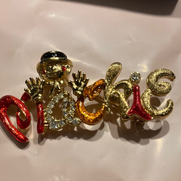 Bob Mackie | Jewelry | Bob Mackie Vintage Signature Clown Pin | Poshmark